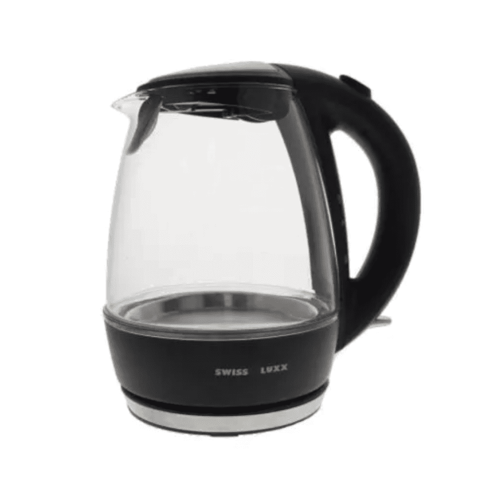 Swiss Luxx 1L Clear Kettle | Chase Outdoors