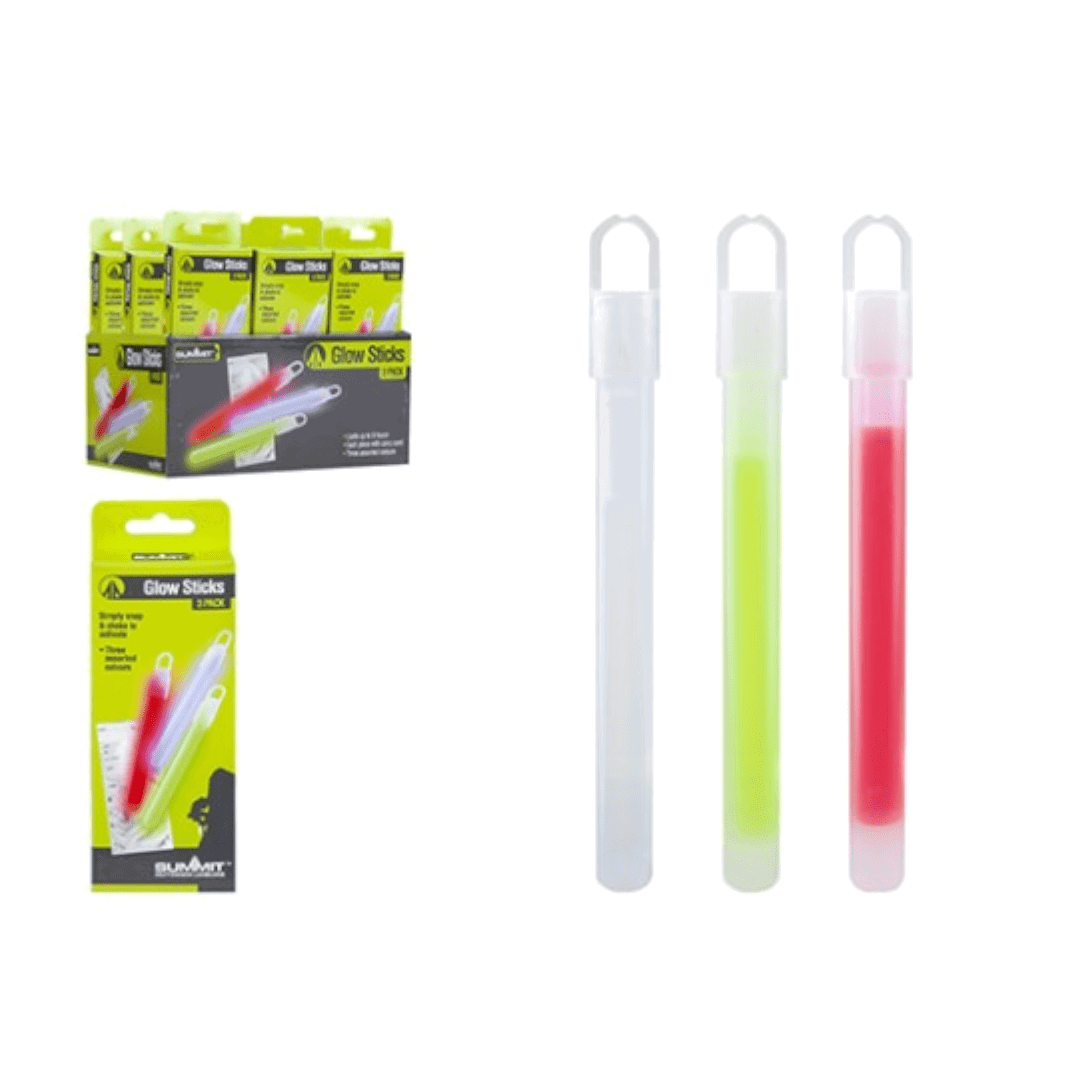 3 Pack Glow Sticks | Chase Outdoors